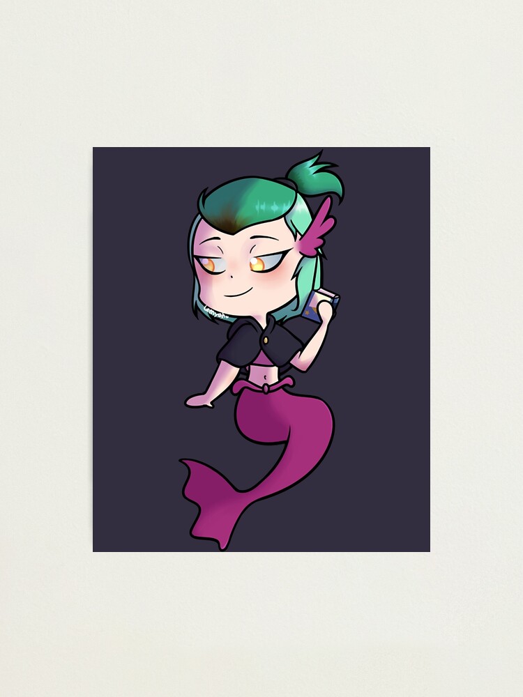 "Pretty Devil You Good Person Mermaid Amity Blight The Owl House Funny ...