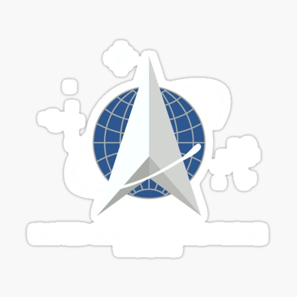 "US Space Force Flag Official Logo Classic " Sticker by preshalucken2 ...