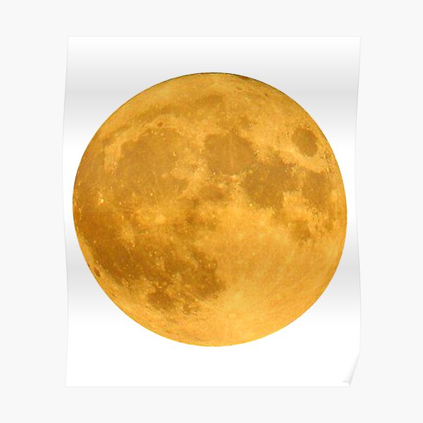 " Cool and cute gold moon Art" Poster for Sale by CoolMoonDesigns ...