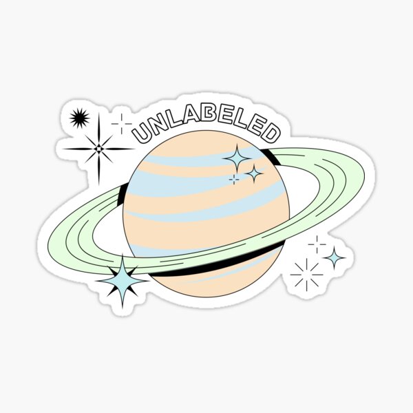 "Unlabeled flag colours cute space design " Sticker for Sale by Holly ...