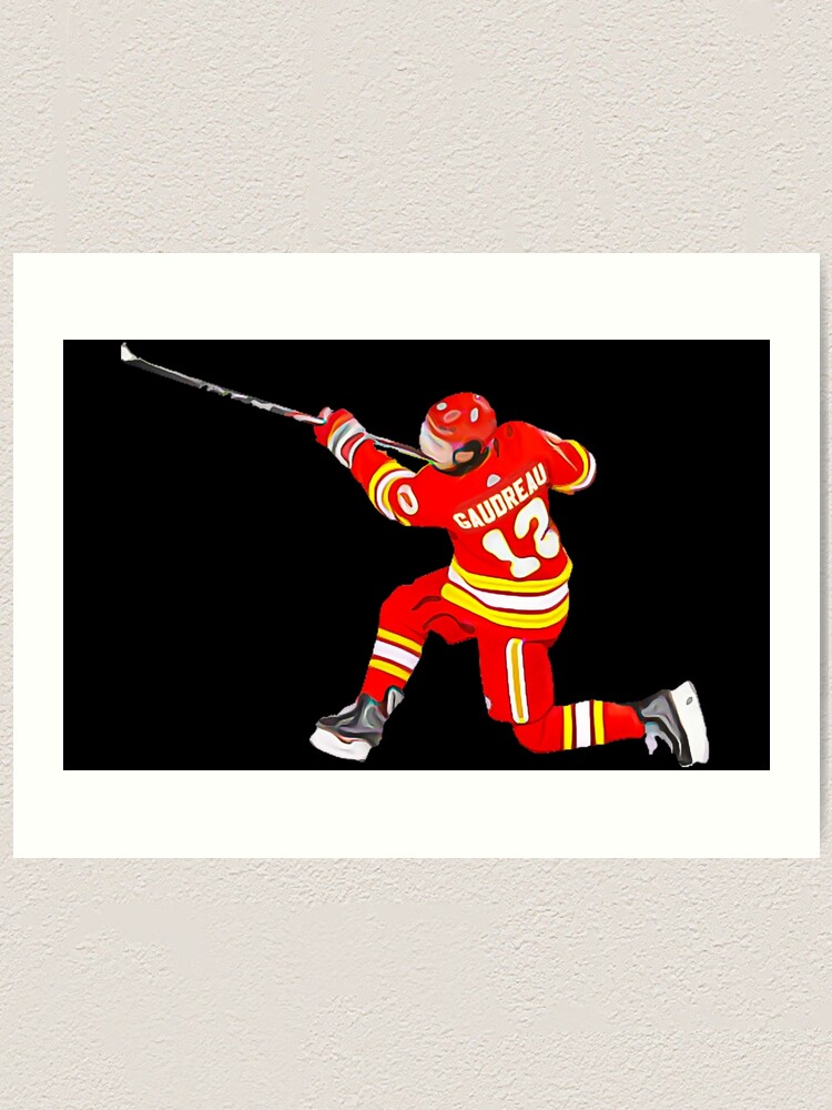 "Johnny Gaudreau - Winger - American - 2023 - Ice Hockey NFT" Art Print ...