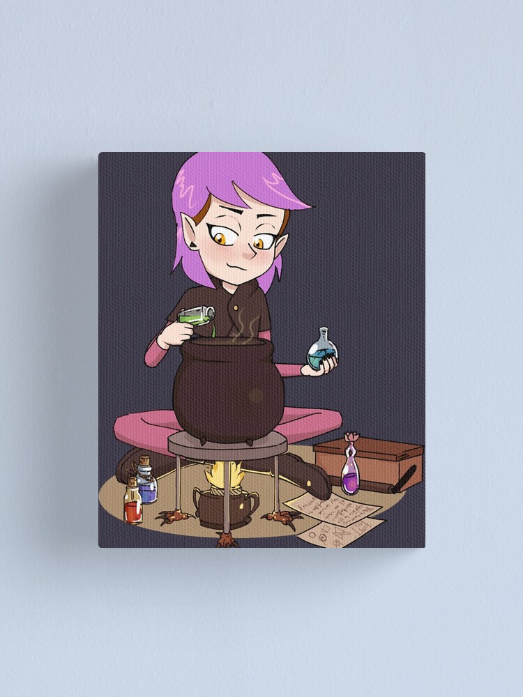 "Pretty Devil You Good Person The Owl House Amity Blight Pink Hairretro ...