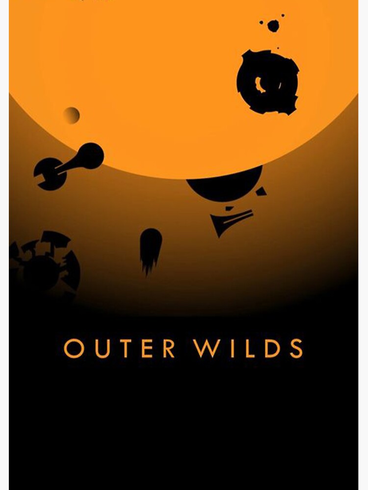 "Outer Wilds" Sticker for Sale by SOUFIANECIH1 | Redbubble
