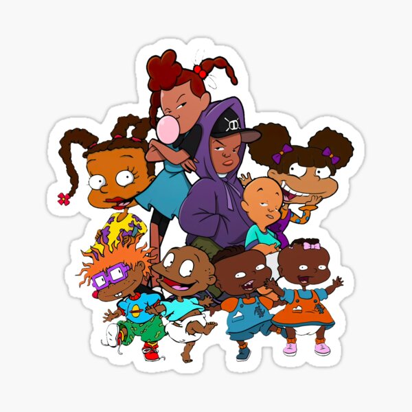 Rugrats And Bebes Kids Sticker For Sale By Raynagellner Redbubble