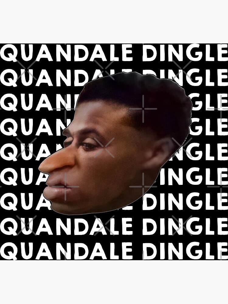 "Quandale Dingle Funny Internet Meme" Art Print for Sale by DvCreations ...