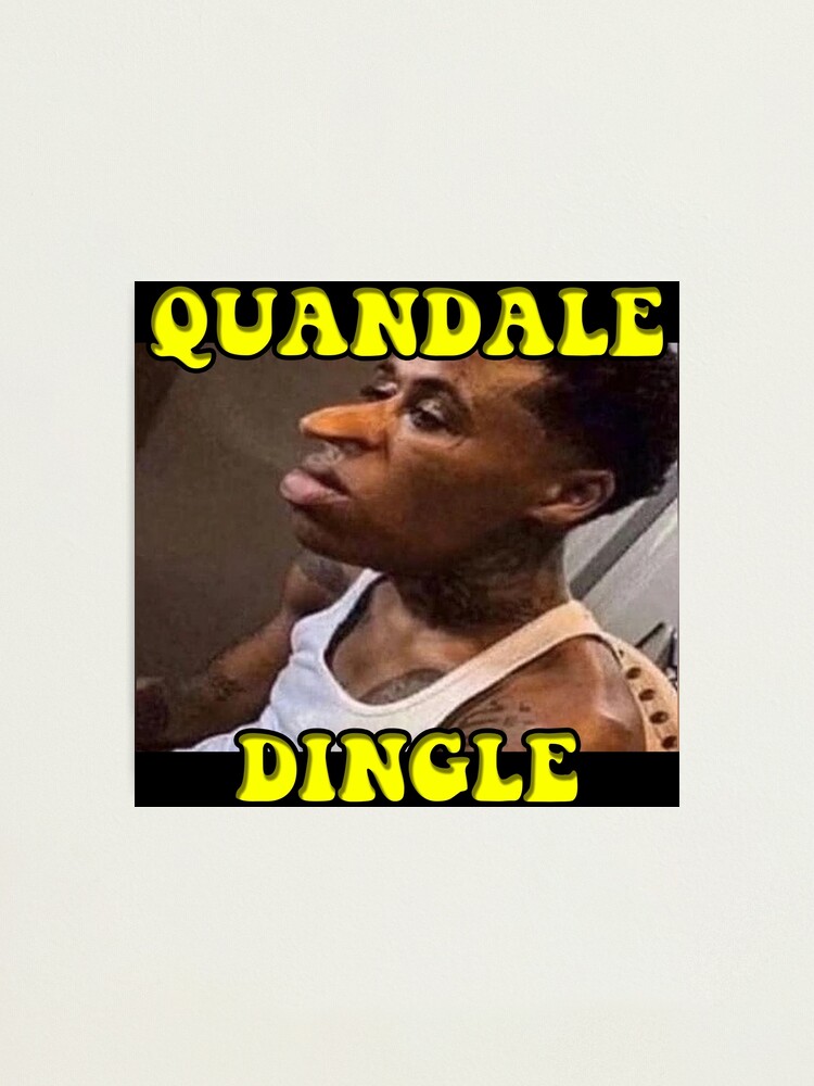 "Goofy Ahh Quandale Dingle Meme" Photographic Print for Sale by ...
