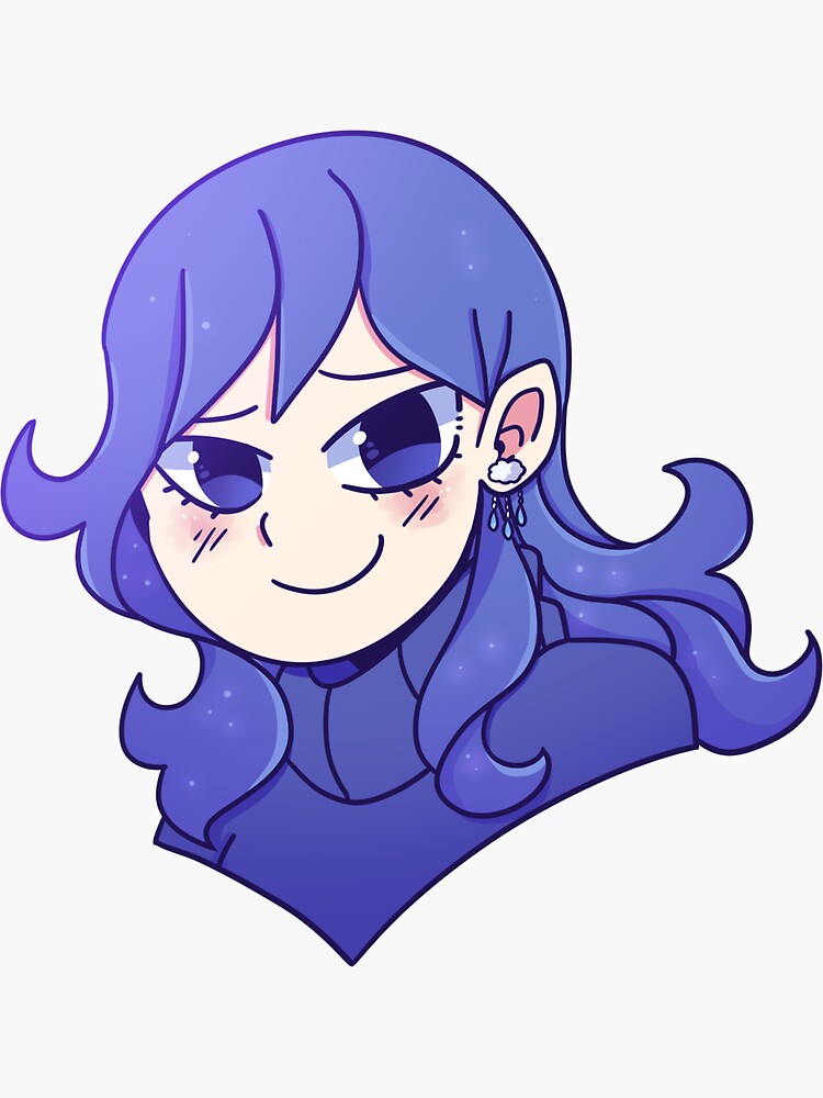 "Juvia" Sticker for Sale by Dragnoodles | Redbubble