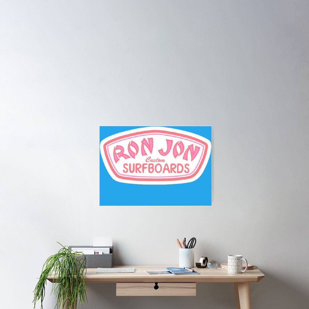 "Ron Jon Logo " Poster for Sale by TimoSchnei | Redbubble