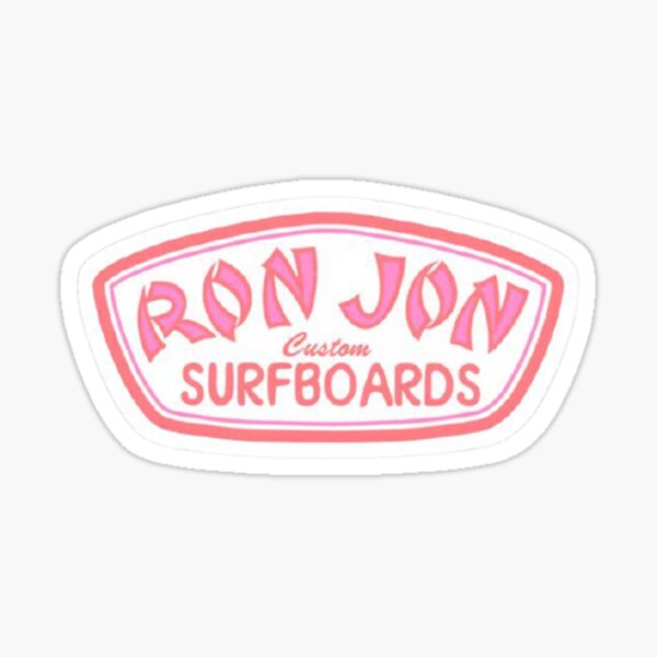 "Ron Jon Logo " Sticker for Sale by TimoSchnei | Redbubble
