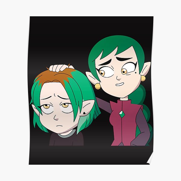 "Bright Close Friendship Magic Amity And Emira The Owl House Gift For ...