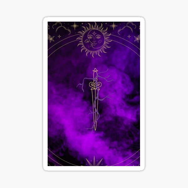 "Where Fate Whispers Merch" Sticker for Sale by EGTudor | Redbubble