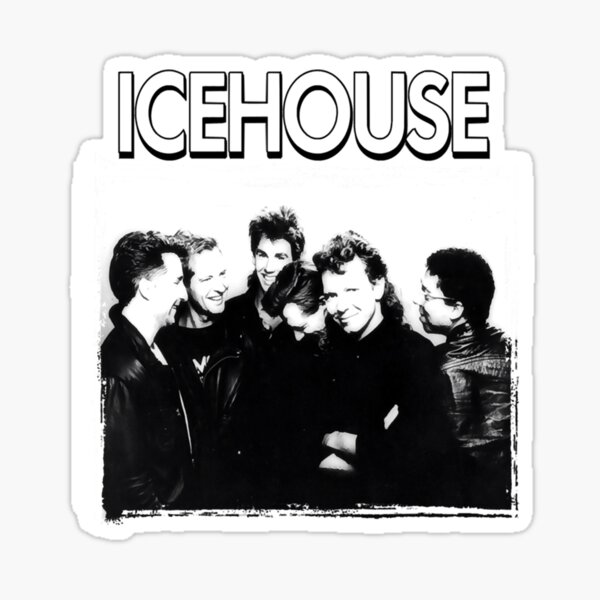 "Icehouse band" Sticker for Sale by KiaraBaker | Redbubble