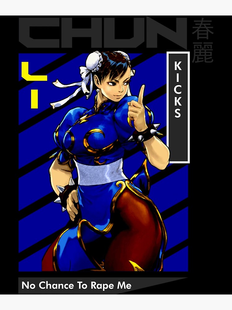 "Chun-li street fighters Classic " Poster for Sale by smolicdialsp ...