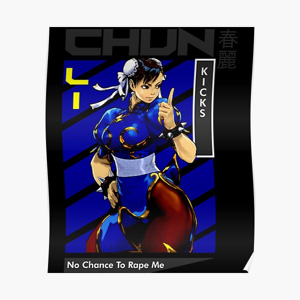 "Chun-li street fighters Classic " Poster for Sale by smolicdialsp ...
