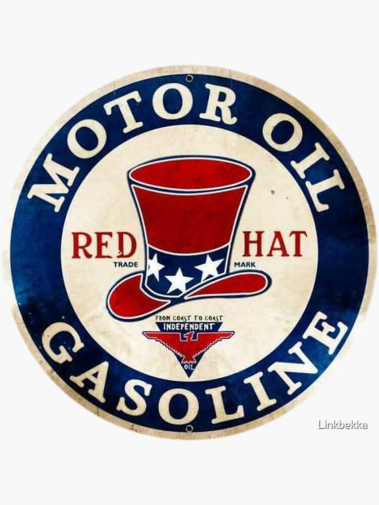 "Vintage gasoline petrol fuel advert" Sticker for Sale by Linkbekka ...