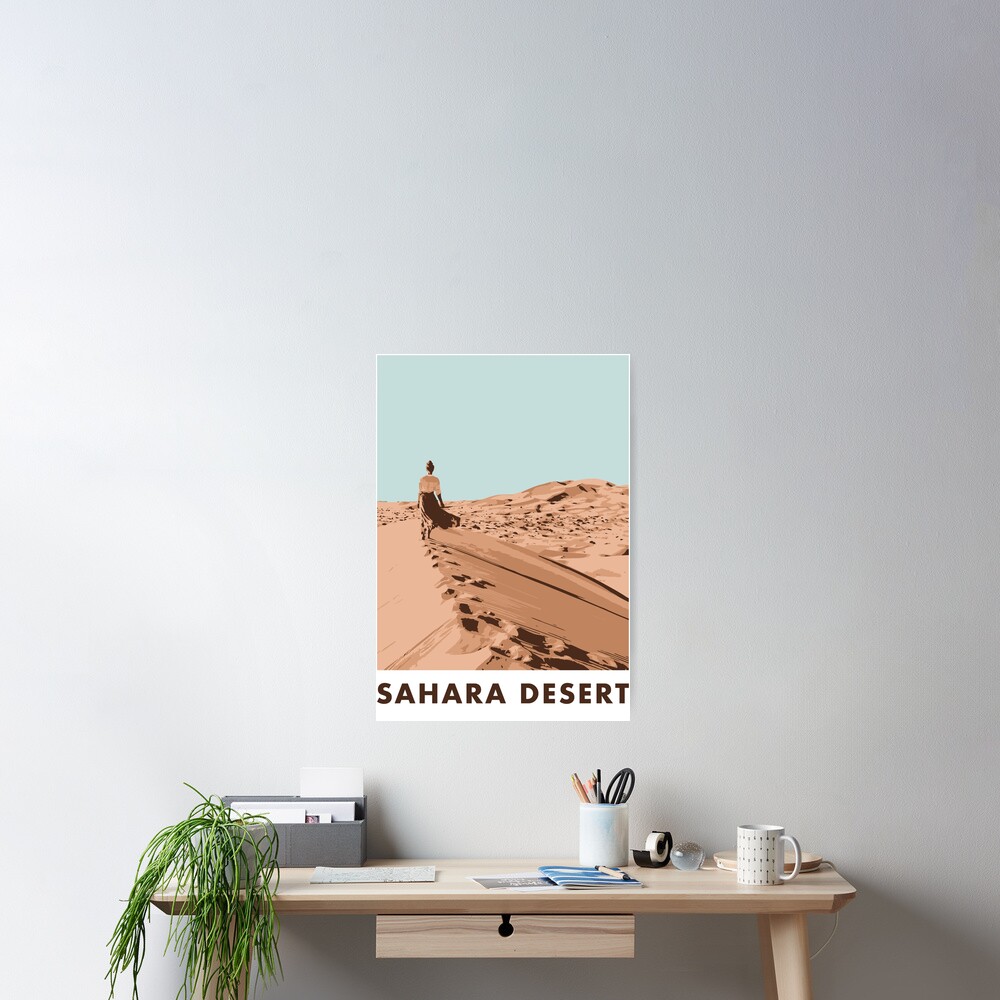 "Sahara desert" Poster for Sale by NSimplicity | Redbubble
