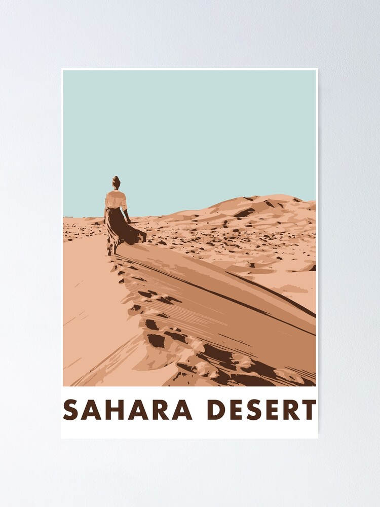 "Sahara desert" Poster for Sale by NSimplicity | Redbubble