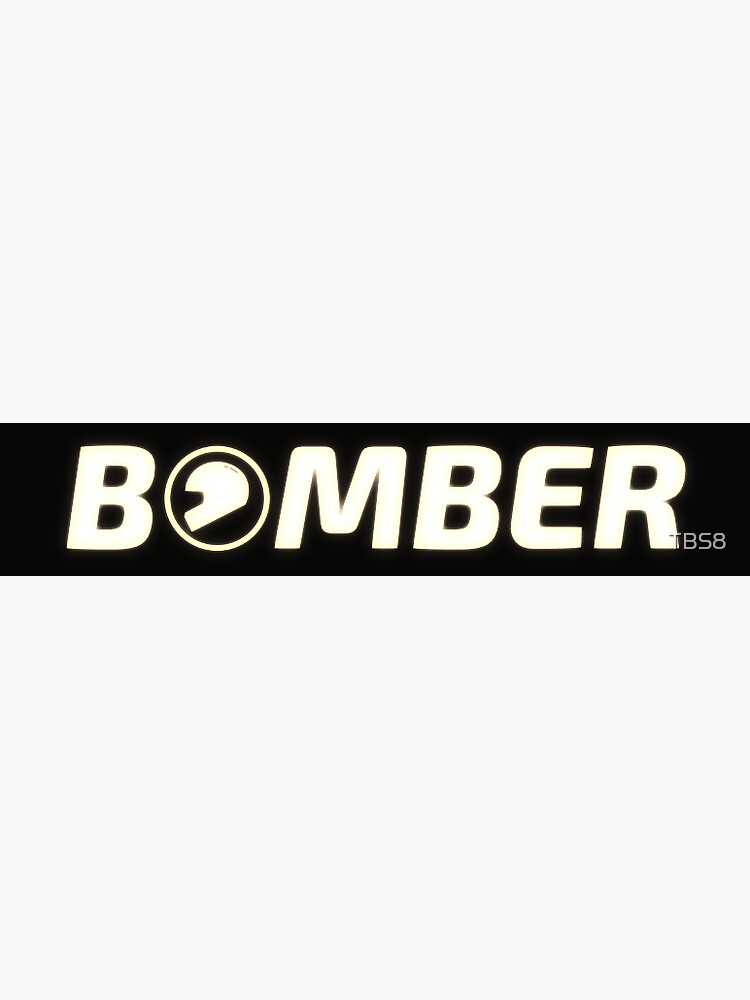 "Bomber Logo" Sticker for Sale by TBS8 | Redbubble