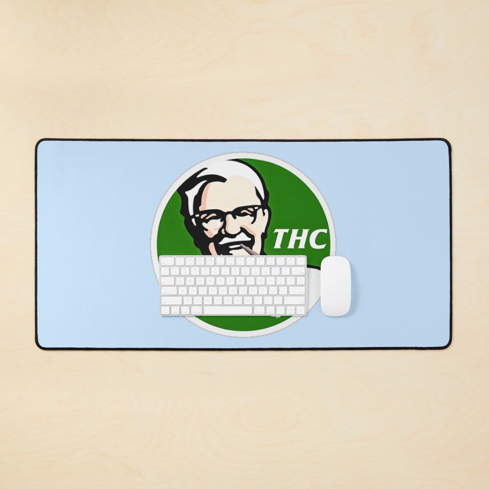 "Kfc Parody Thc Weed Slim Fit, Basic Novelty, Graphics Female Cotton ...