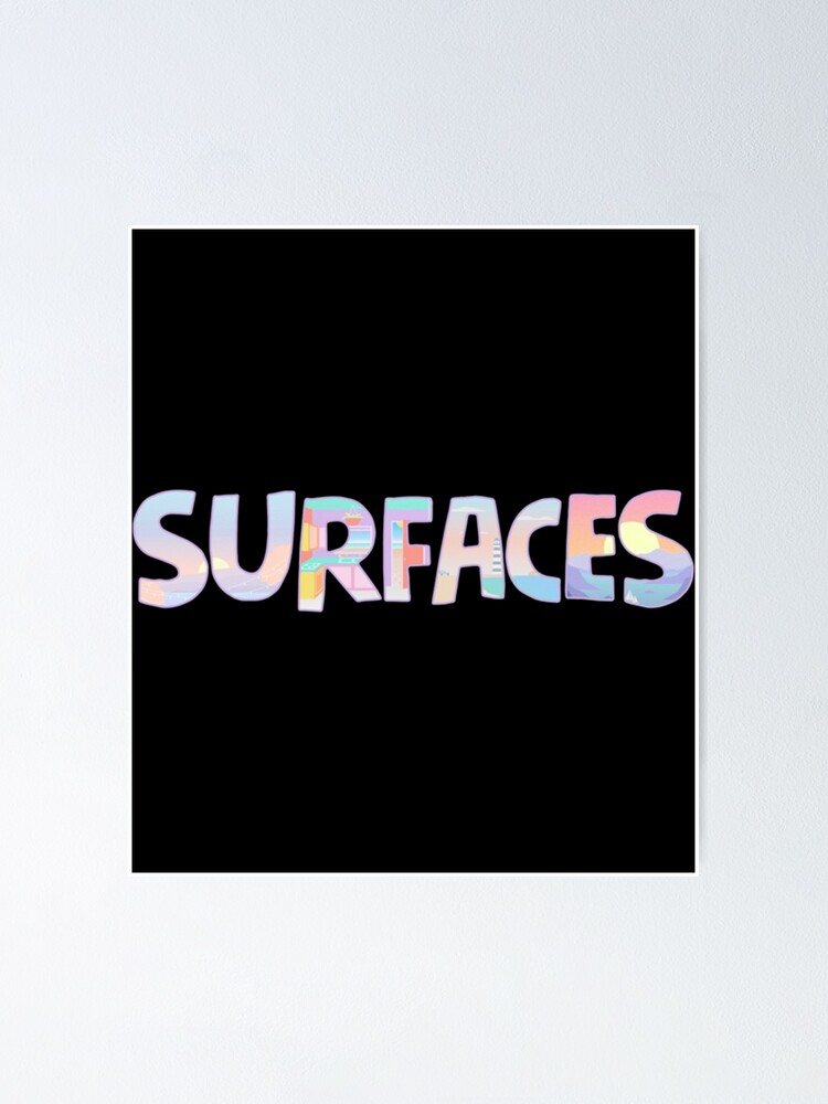 "Surfaces Music Album Covers" Poster for Sale by marakell | Redbubble
