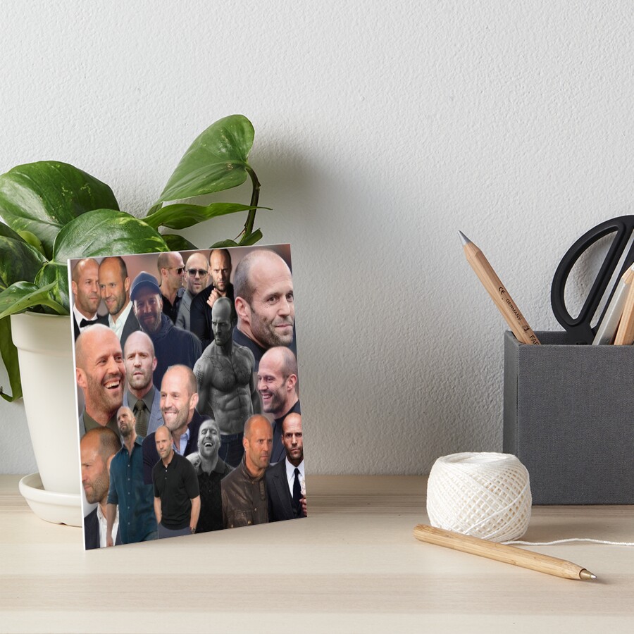 "jason statham photo collage" Art Board Print for Sale by MoMahbob ...