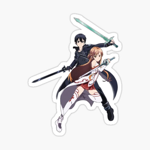 "Sword Art Online Anime" Sticker by Anime-nez | Redbubble