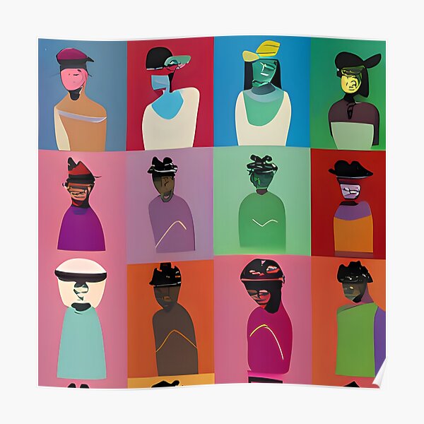 "We Support Each Other - LGBTQ Art" Poster for Sale by Fem-Edition ...