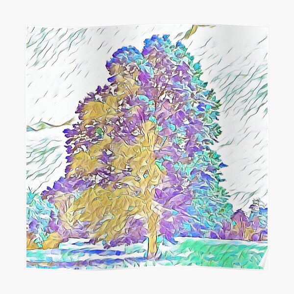 "The Sentinal Pastel Amber " Poster for Sale by SunshineWalker | Redbubble