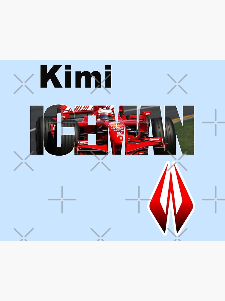 Póster «Kimi Raikkonen Iceman, gráfico genial, para mujeres vintage ...