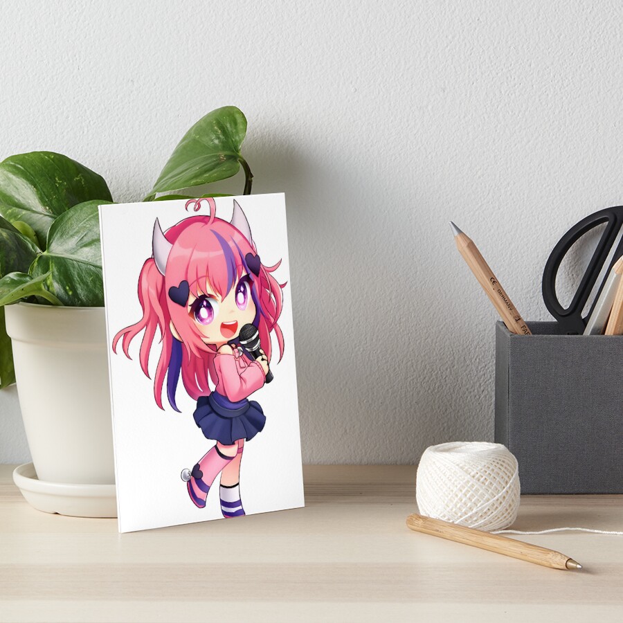 "Ironmouse VShojo VTuber Design" Art Board Print by Svendaa | Redbubble