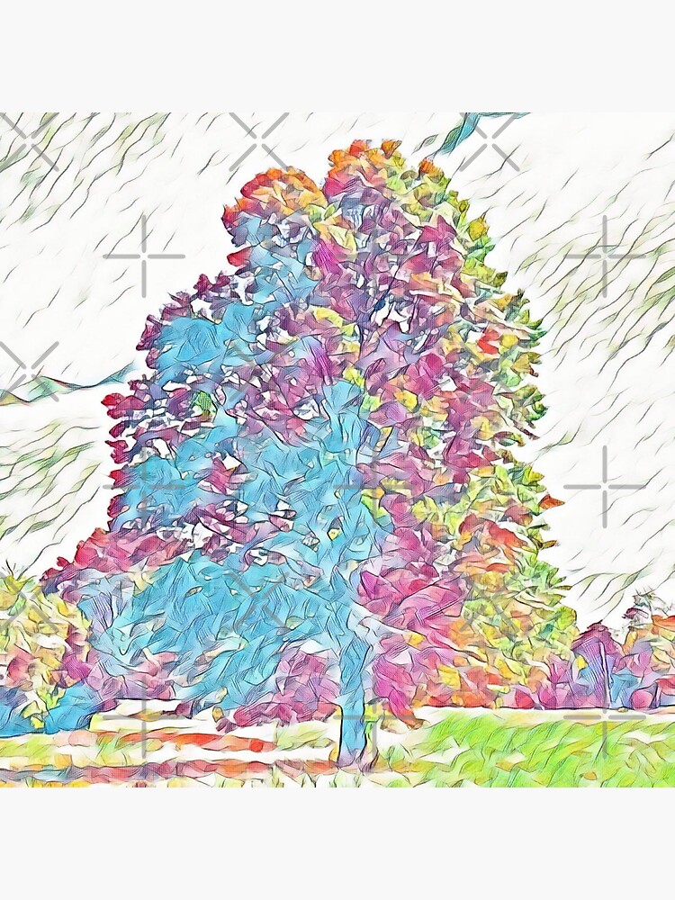 "The Sentinal Pastel Blue " Poster for Sale by SunshineWalker | Redbubble