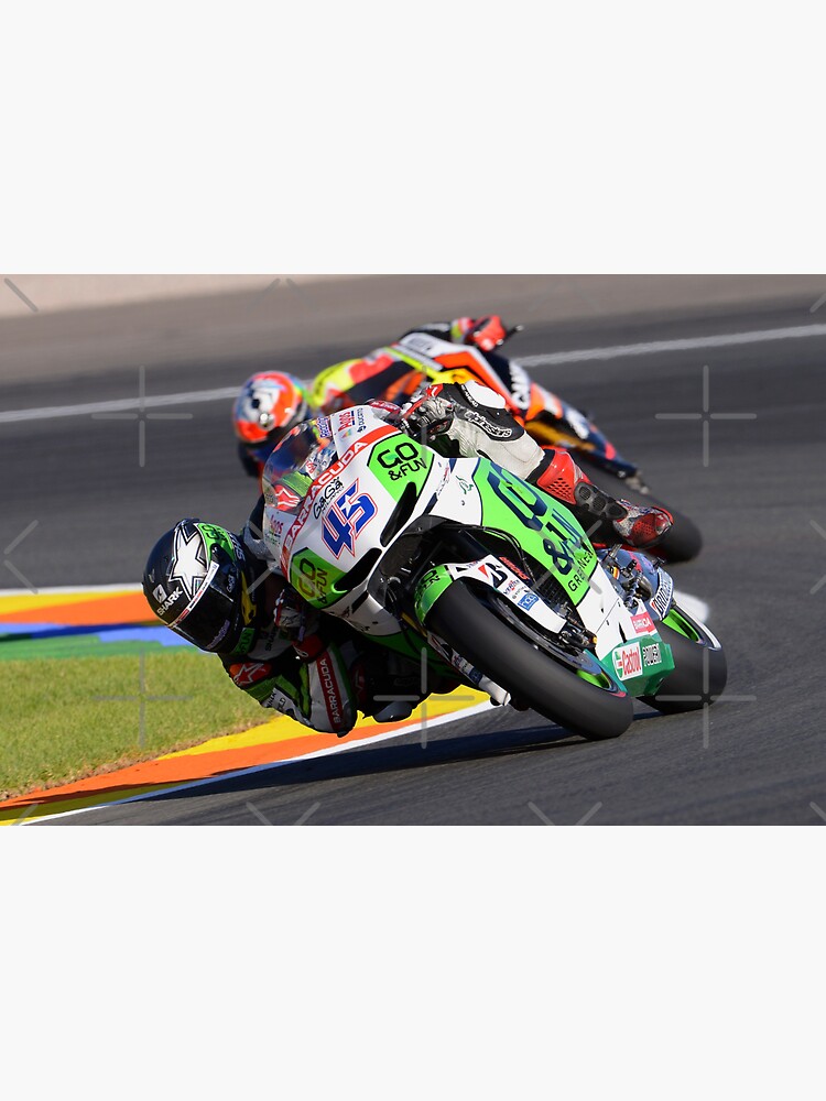 "Redding hanging off his moto2" Sticker by ydsdesigns | Redbubble