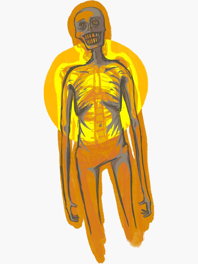 "Bright Boy" Sticker for Sale by CryptidsInCrocs | Redbubble