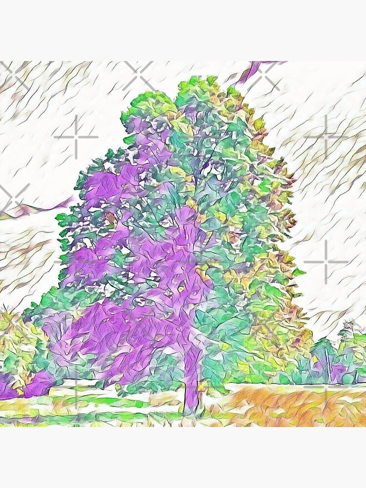 "The Sentinal Pastel Purple" Poster for Sale by SunshineWalker | Redbubble