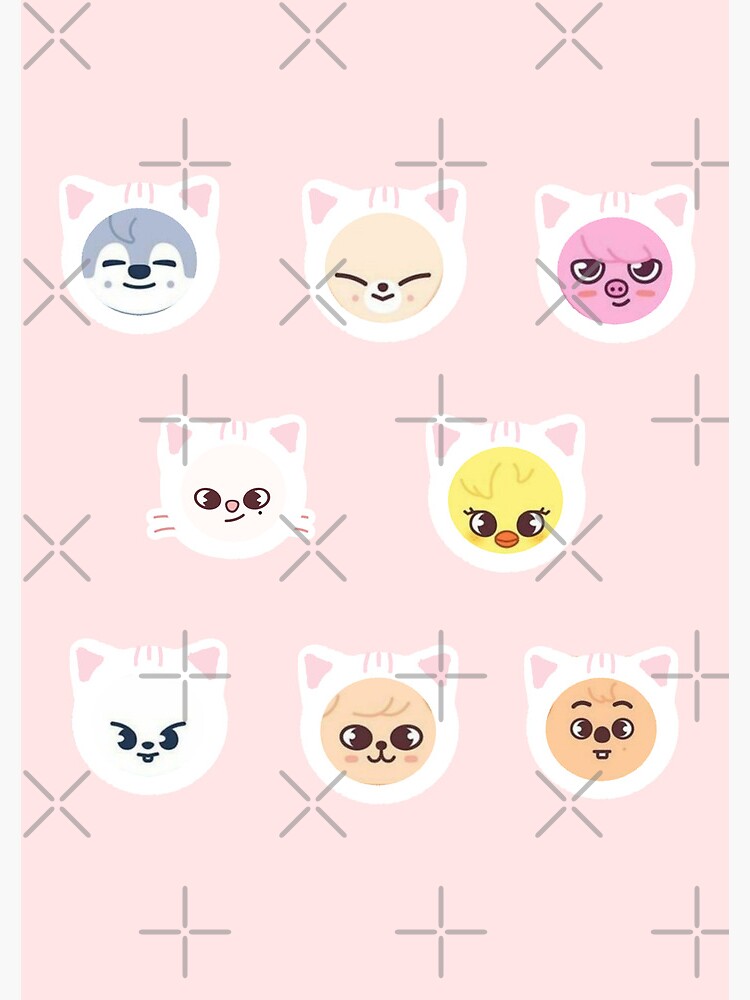 "Stray Kids Cat Ear Skzoo Characters" Journal for Sale by K-skztee ...