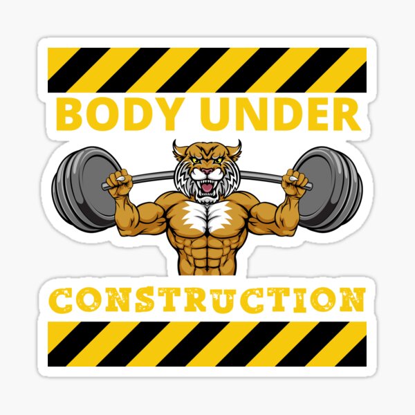 "Bodybuilding muscle" Sticker for Sale by Pleasesportme | Redbubble