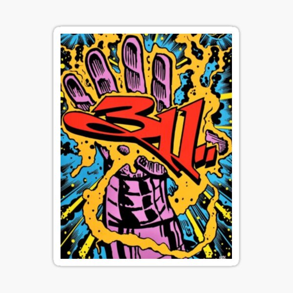 "3 Eleven-311" Sticker for Sale by axelsarifeh | Redbubble