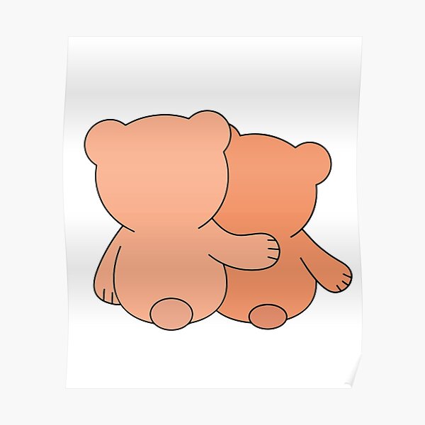 We Bare Bears Cartoon Poster For Sale By Umeshop Redbubble