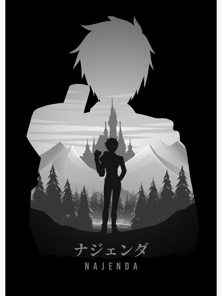 "Najenda Akame Ga Kill" Sticker for Sale by JaredWiseman | Redbubble