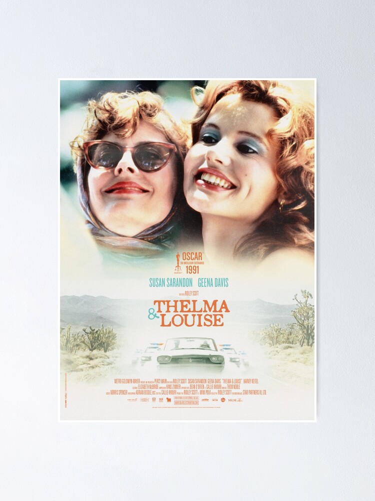 "Thelma & Louise Ridley Scott" Poster for Sale by SASASS | Redbubble