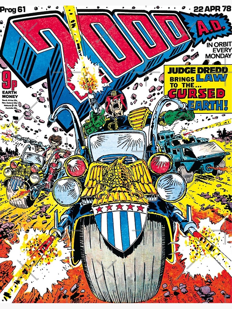 Judge Dredd, dredd, police Premium Matte Vertical Poster sold by ...
