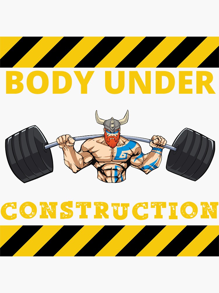 "Mens bodybuilding" Sticker for Sale by Pleasesportme | Redbubble