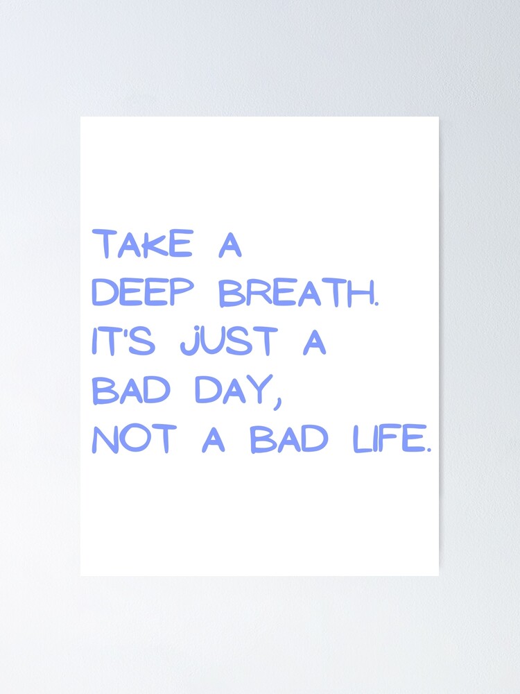 "Inspirational Words About Life Stay Positive" Poster for Sale by ...