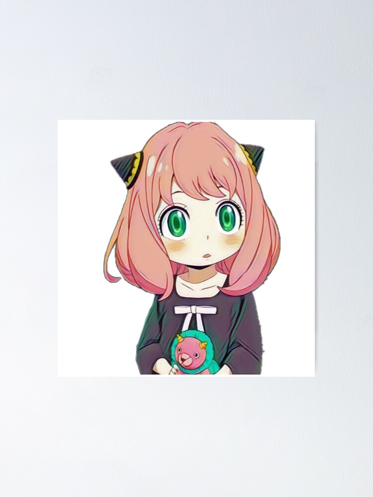 "Anya forger" Poster for Sale by MRTees2 | Redbubble