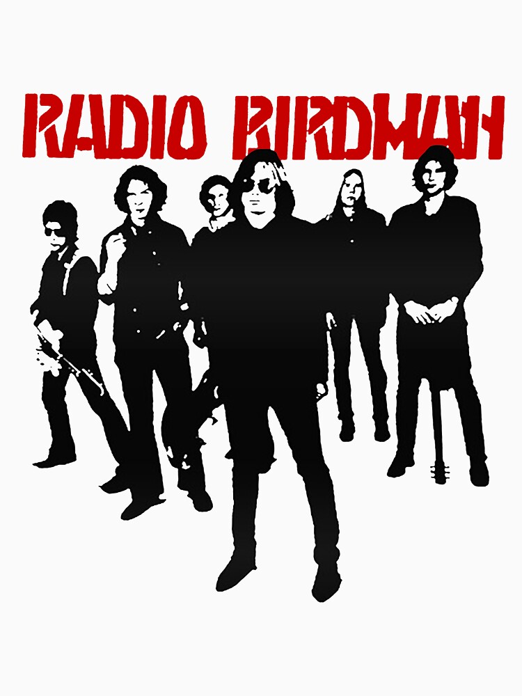 "Radio Birdman" T-shirt for Sale by greenleegregory | Redbubble | radio ...