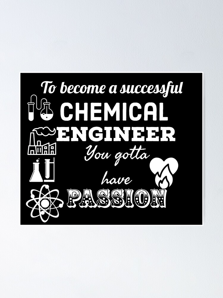 "Cute chemical engineering design" Poster for Sale by MR-TIMZ-ART ...