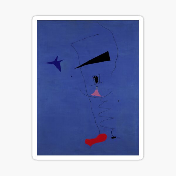 "joan miro" Sticker for Sale by itsmeart | Redbubble