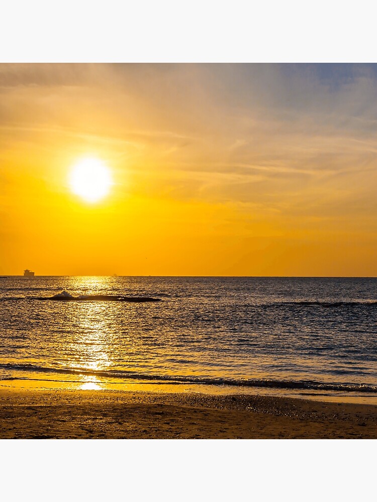 "Beach Sunset " Poster for Sale by Mr-socololo | Redbubble