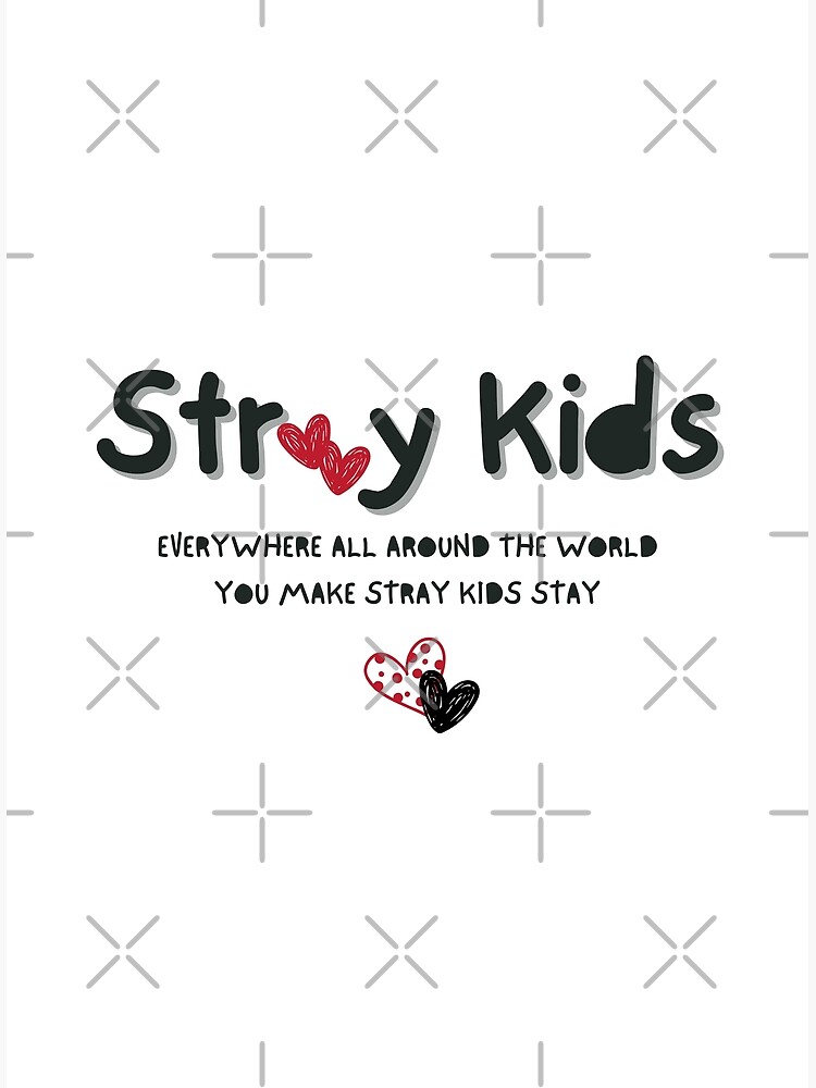 "Stray Kids Sticker quote" Poster for Sale by Stayarmy2803 | Redbubble