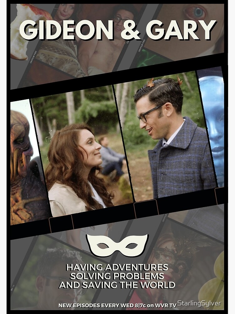 "Gideon and Gary - Romcom Poster" Poster for Sale by StarlingSylver ...